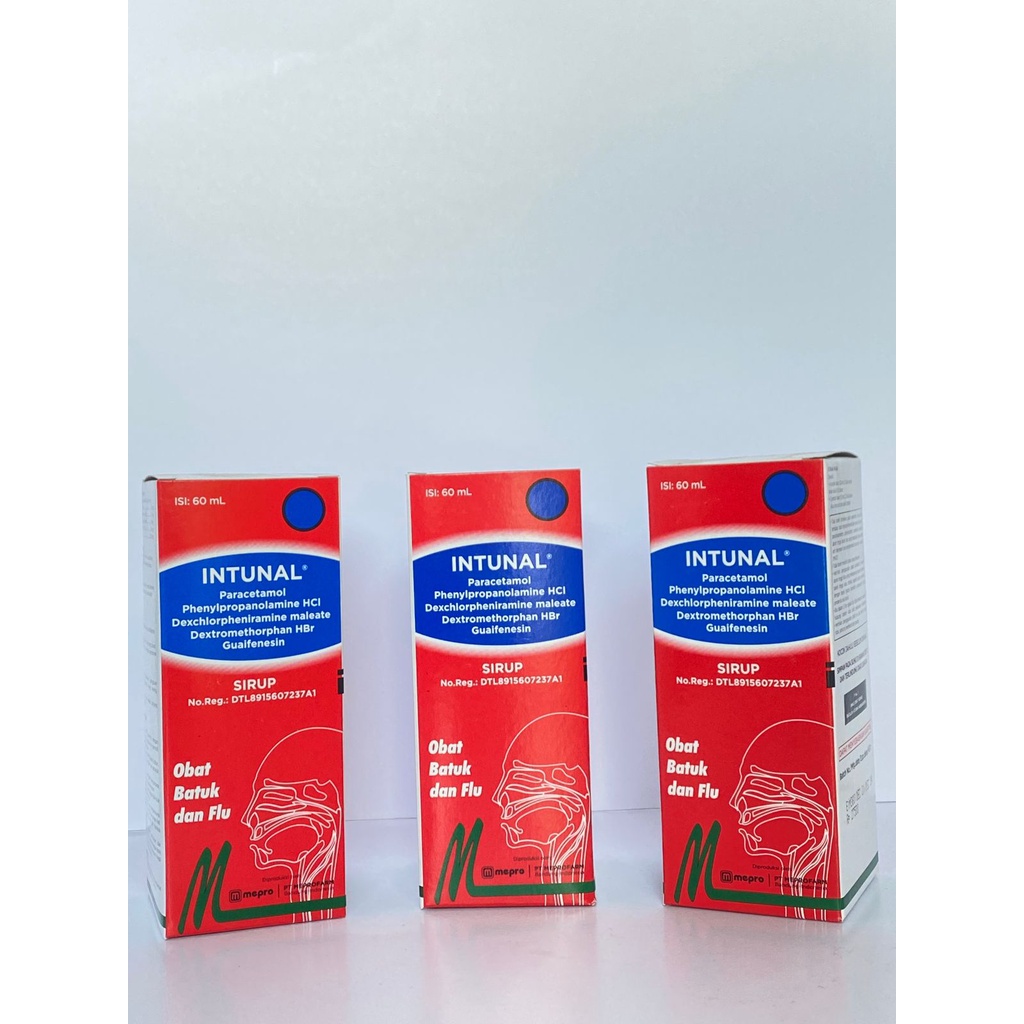 Jual INTUNAL SYR 60 ML /OBAT BATUK& FLU/ NYERI/DEMAM | Shopee Indonesia