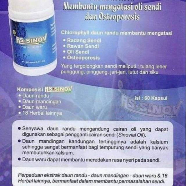 Jual RS SINOV UNTUK SENDI | Shopee Indonesia