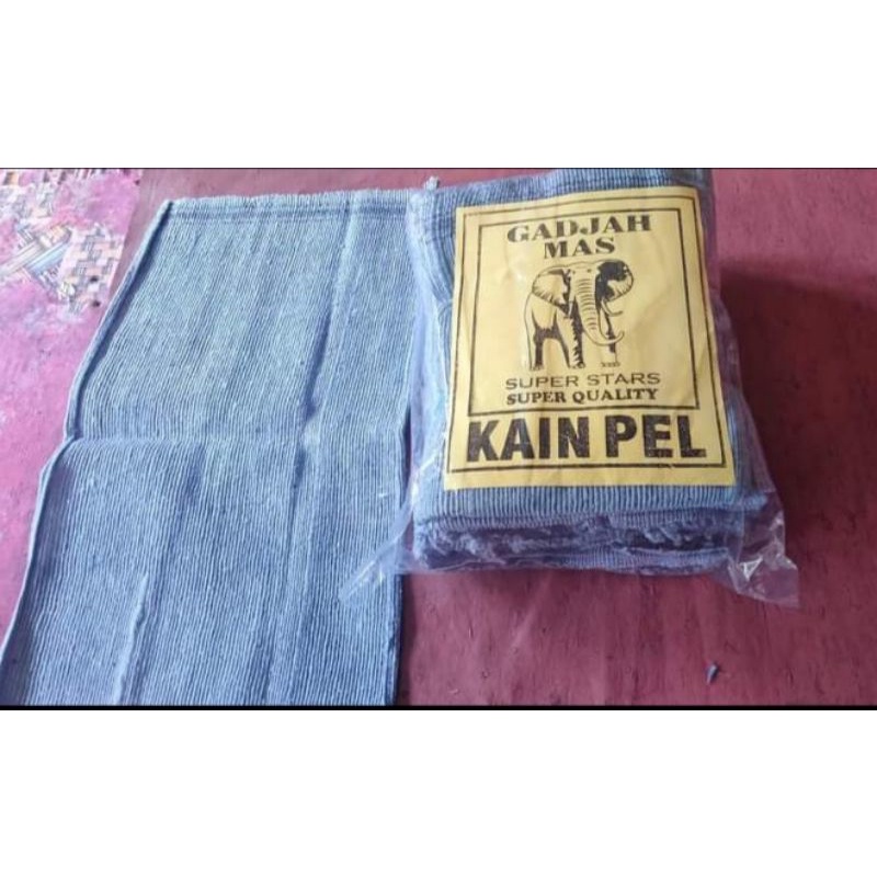 Jual kain pel lantai lap pel tangan biru tebal murah GADJAH MAS ...