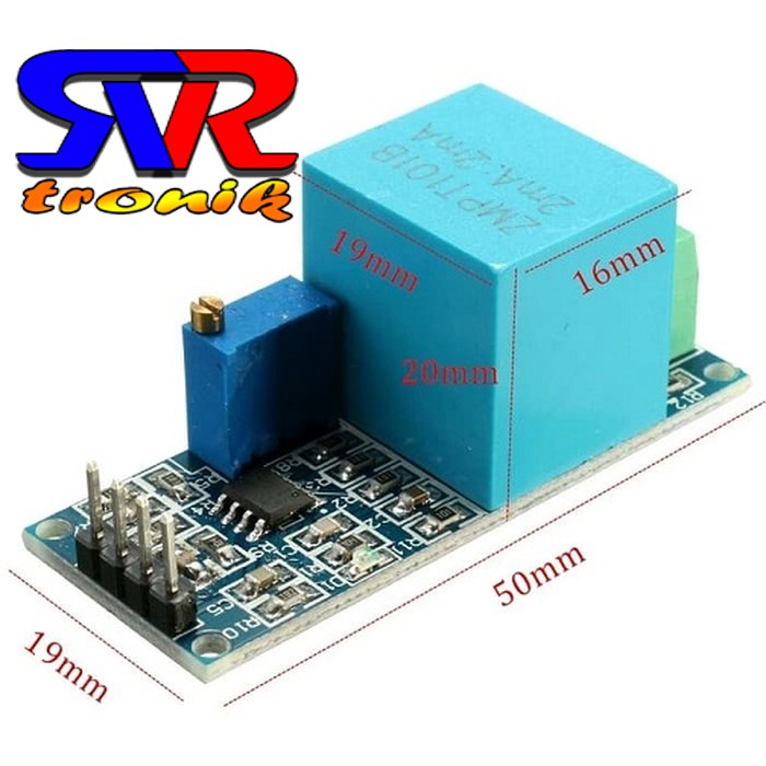Jual ZMPT101B Sensor Tegangan Listrik PLN AC 220V-250V Modul Voltage ...