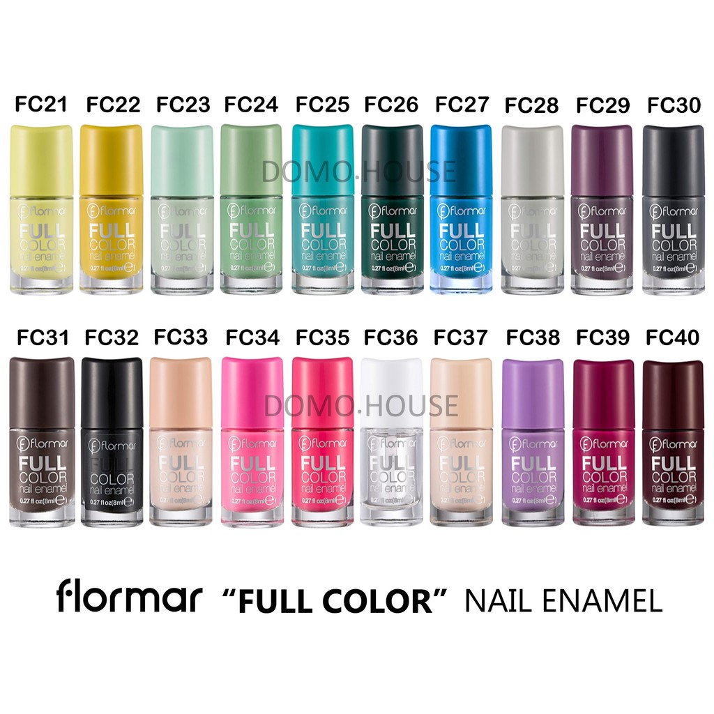 Jual FLORMAR FULL COLOR NAIL ENAMEL / KUTEK FLORMAR NAIL POLISH | Shopee Indonesia