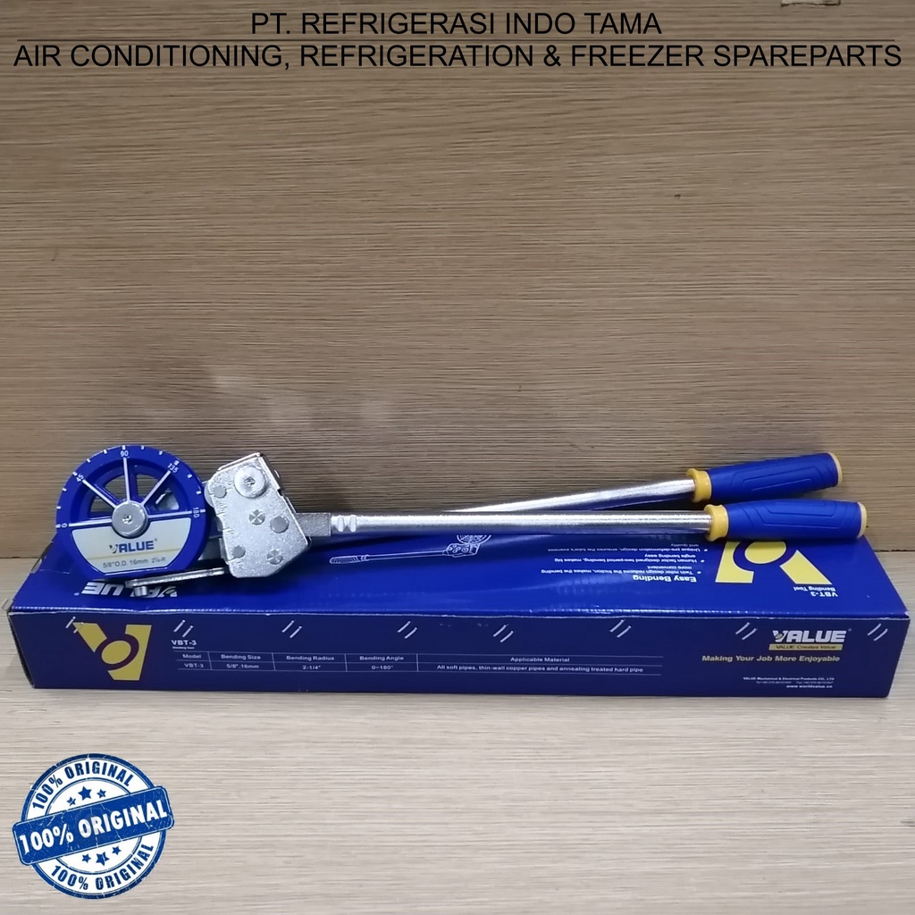 Jual Tube Bender VALUE VBT-3 SIZE 5/8" - Bending Pipa Tembaga | Shopee Indonesia