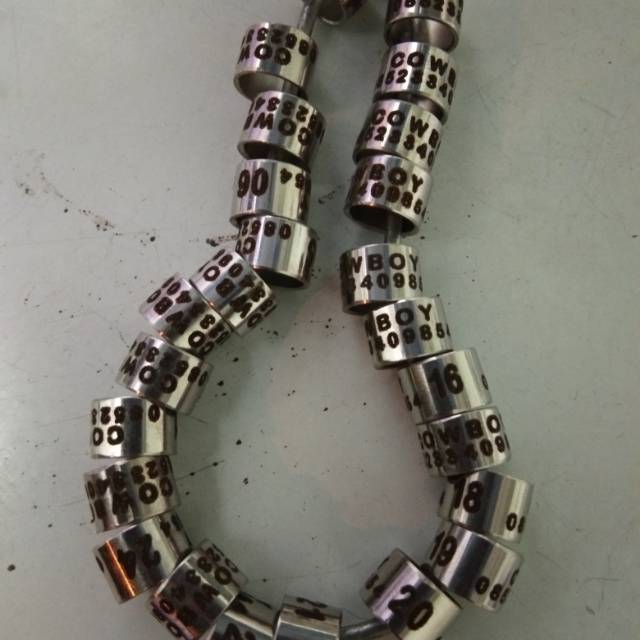 Jual Ring burung merpati baja laser perkutut lovbird | Shopee Indonesia