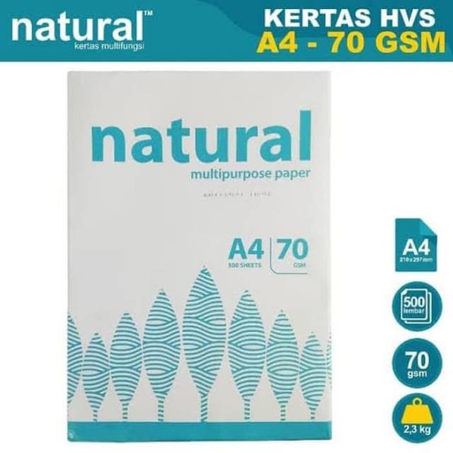 Jual Kertas HVS A4 Natural 70 Gram | Shopee Indonesia