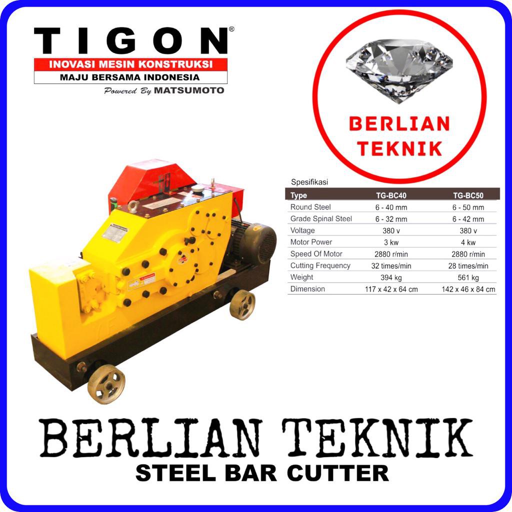 Jual Steel Bar Cutter Tigon TG BC 40 / TBC 40 | 6 - 40 mm | Shopee ...