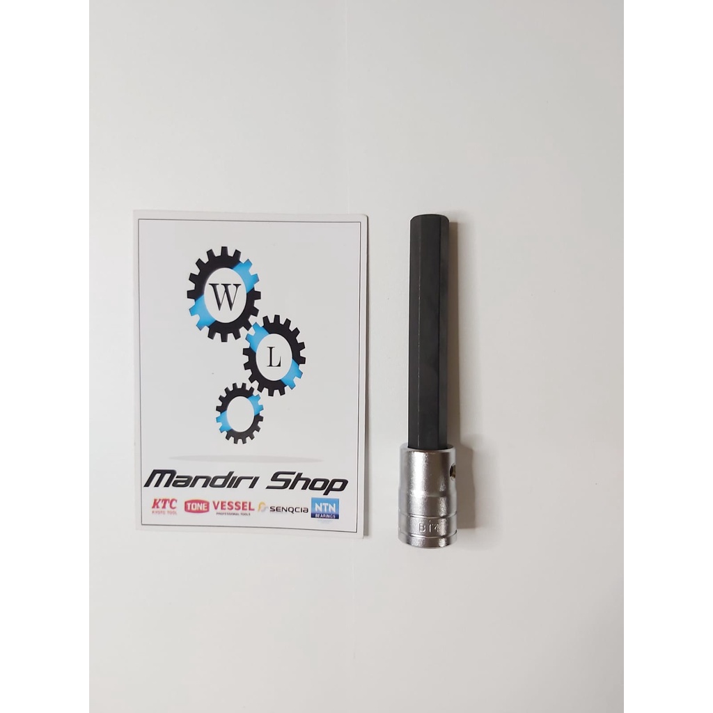 Jual KUNCI SHOCK L PANJANG /LONG HEX BIT SOCKET SQ 1/2 KTC ORIGINAL JAPAN CODE- BT4-L | Shopee ...