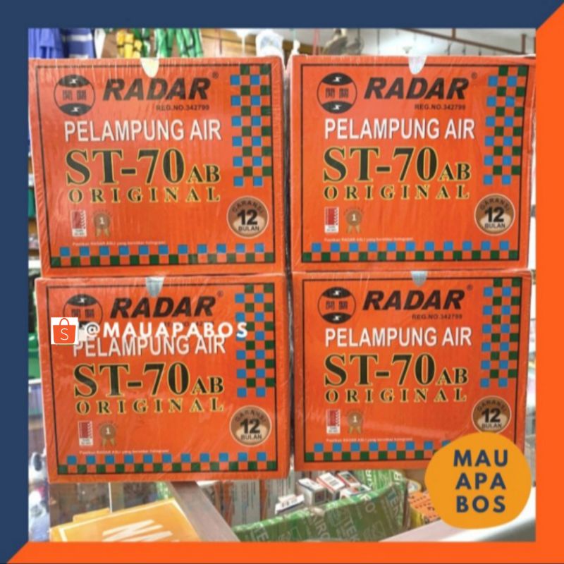 Jual Radar Otomatis Tandon Air Radar Orange ST-70 Original | Shopee ...