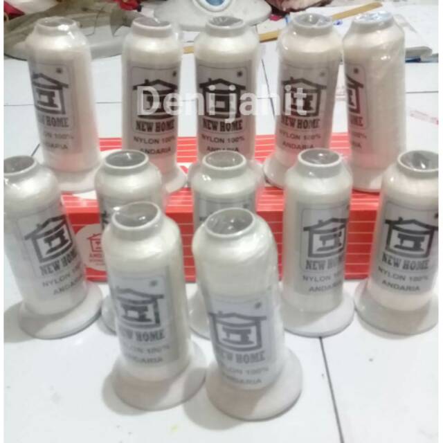 Jual Benang transparan Andaria/benang aplikasi/benang payet | Shopee ...