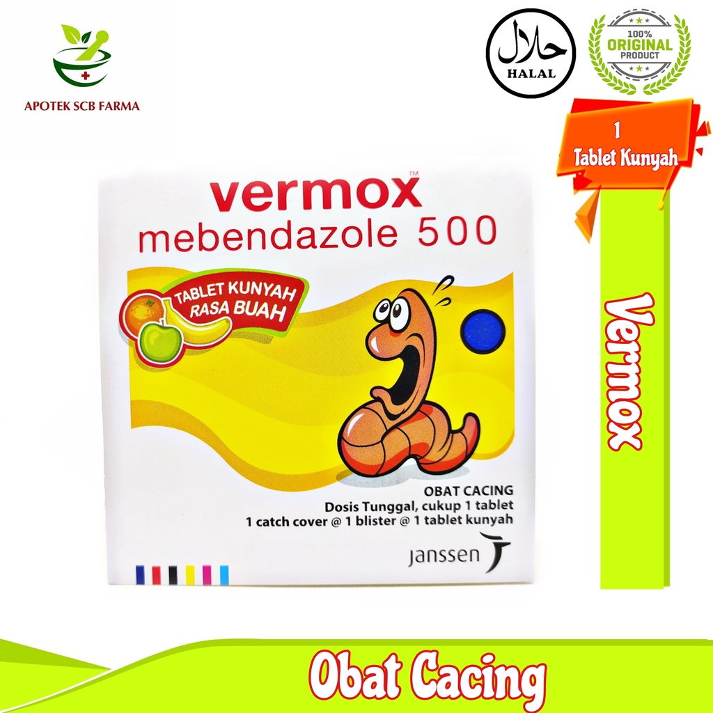 Jual Vermox - Obat Cacing | Shopee Indonesia