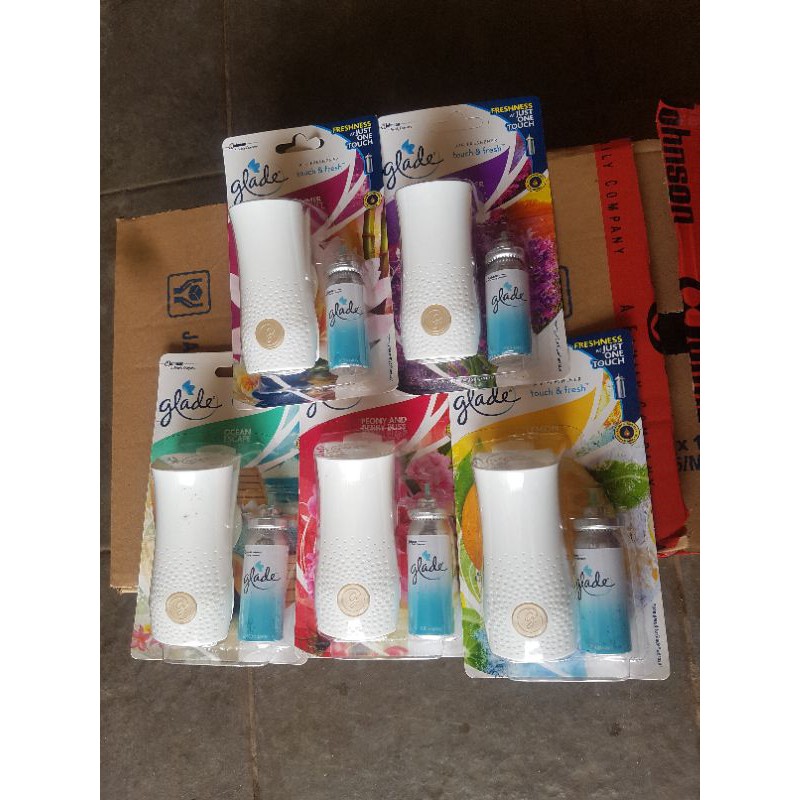 Jual glade touch & fresh alat + refill 9g | Shopee Indonesia