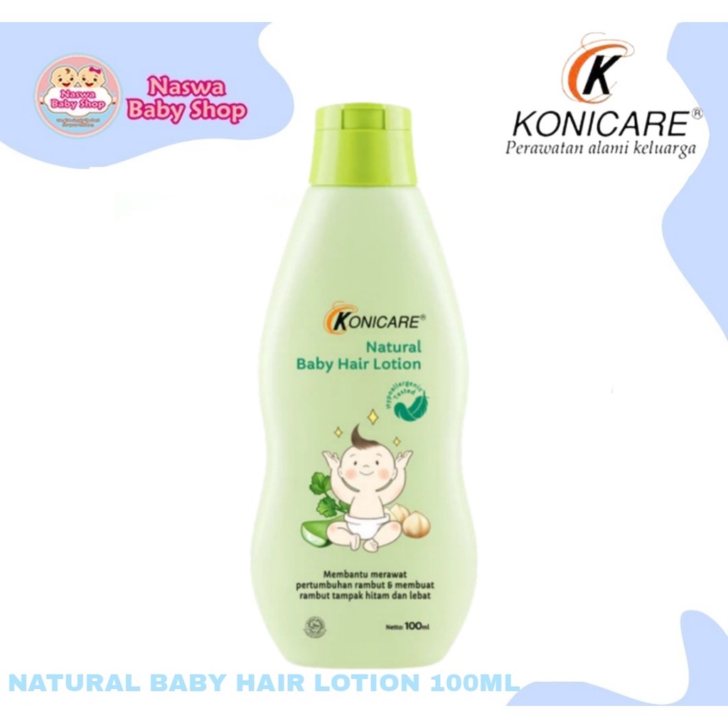 Jual Konicare Natural Baby Hair Lotion 100ml | Shopee Indonesia