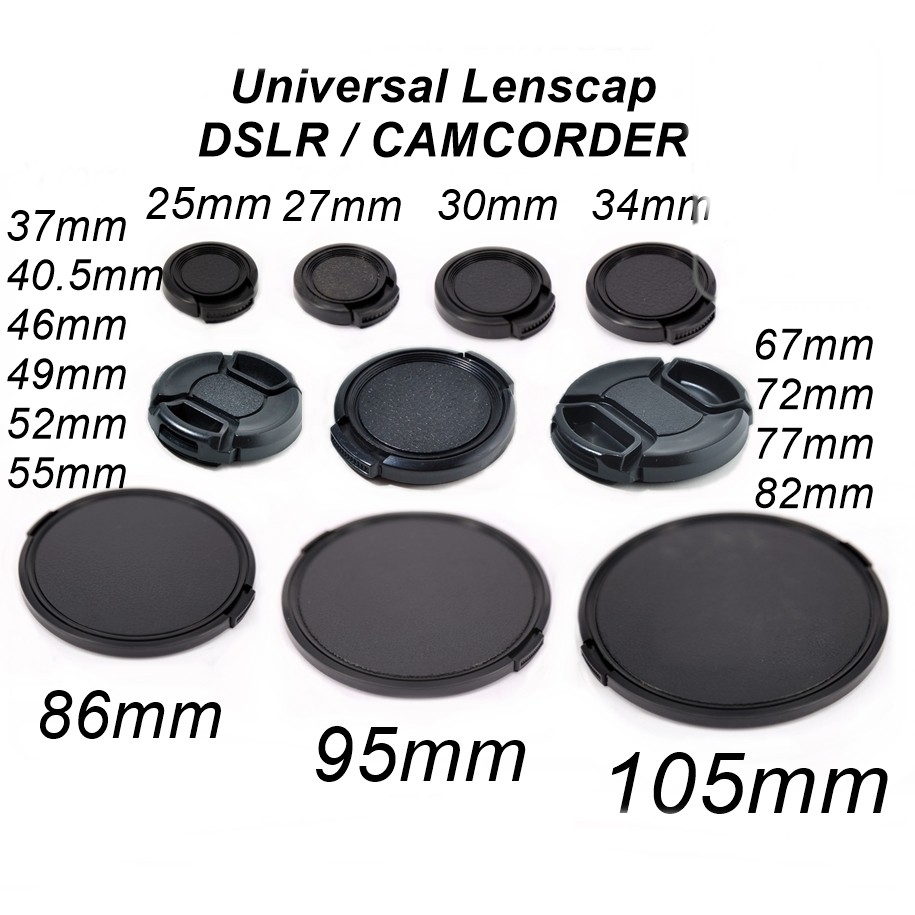 Jual Lenscap Tutup Lensa Kamera dslr canon nikon sony fujifilm pentax ...