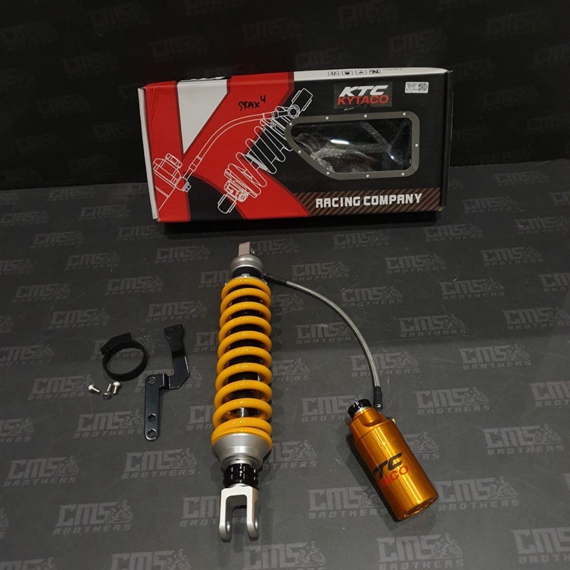 Jual Shock Monoshock Tabung Belakang KTC KLX Dtracker HR-14 Kuning ...