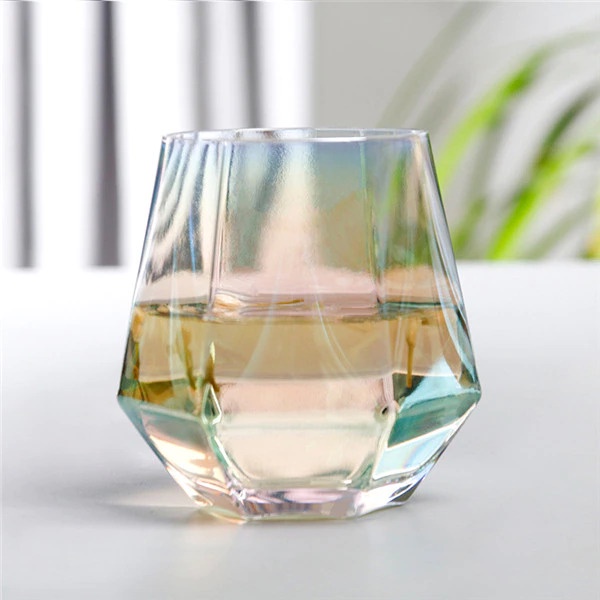 Jual Gelas Minuman Diamond Crystal Glass Glass 400ml bahan Gelas ...