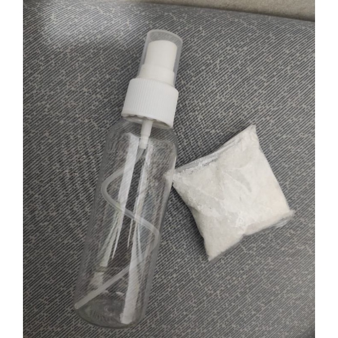 Jual 1 paket botol spray + 30gram tawas / deodorant / deodoran | Shopee ...