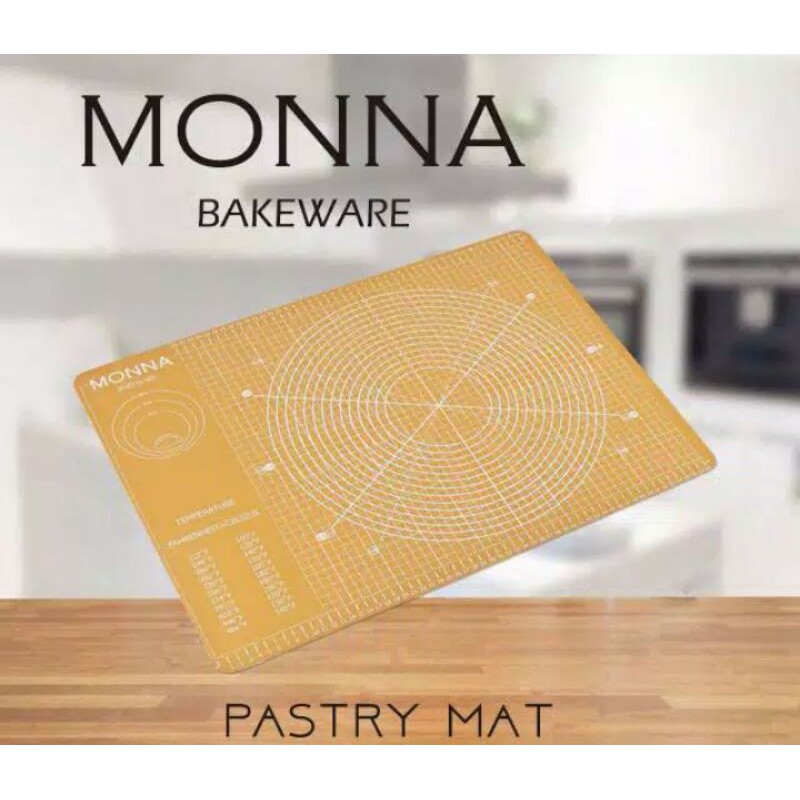 Jual PASTRY MATT/SILICONE MATT/ALAS GILINGAN MONNA | Shopee Indonesia