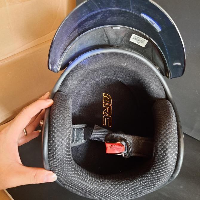 Jual helm arc retro nr 20 vespa jpn zeus ink arai shoei hjc kyt bogo ...