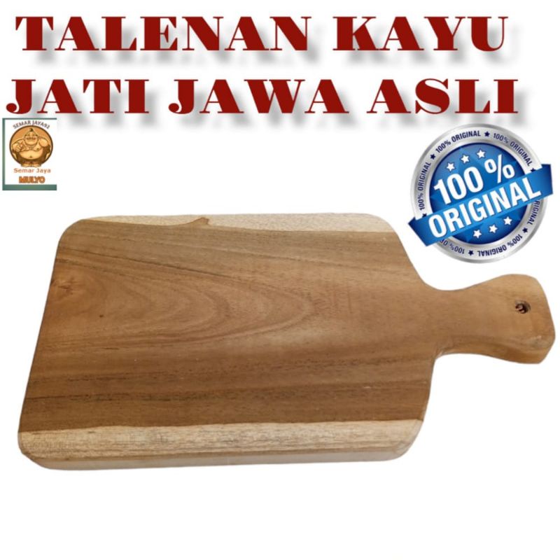 Jual TALENAN KAYU JATI JAWA ASLI FINISHING FOOD GRADE | Shopee Indonesia