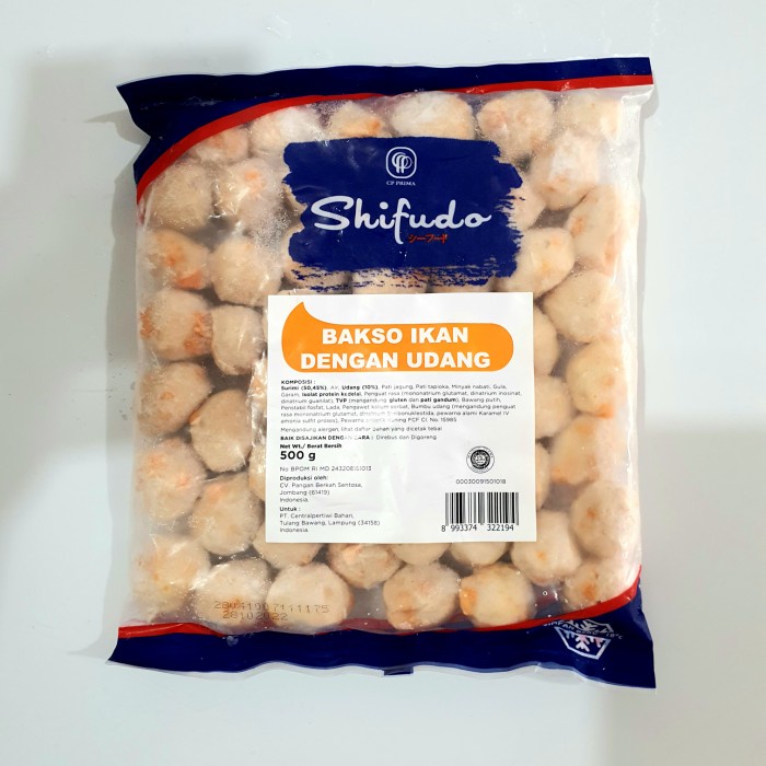Jual Shifudo - Bakso Rasa Udang [500g] | Shopee Indonesia