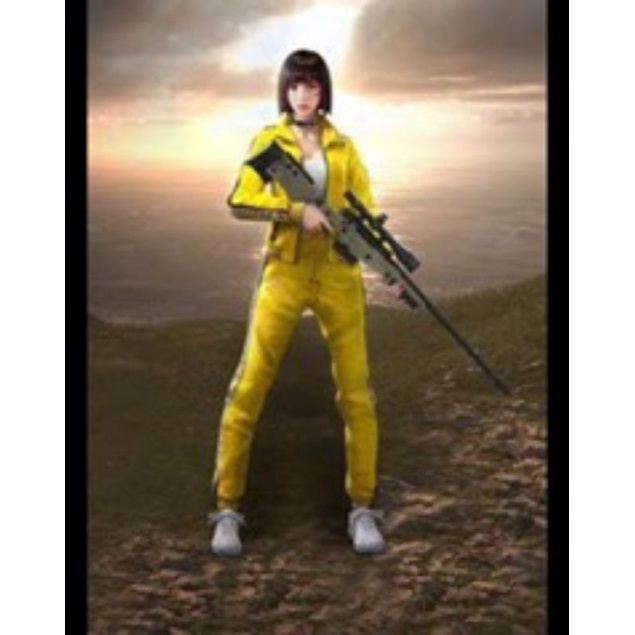 Jual Kelly Costume Free Fire set include wig | Shopee Indonesia