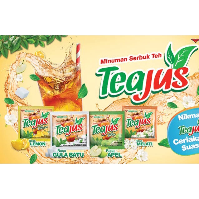 Jual Teajus Gula Batu 1 pack isi 6 renceng x 10 sachet | Shopee Indonesia