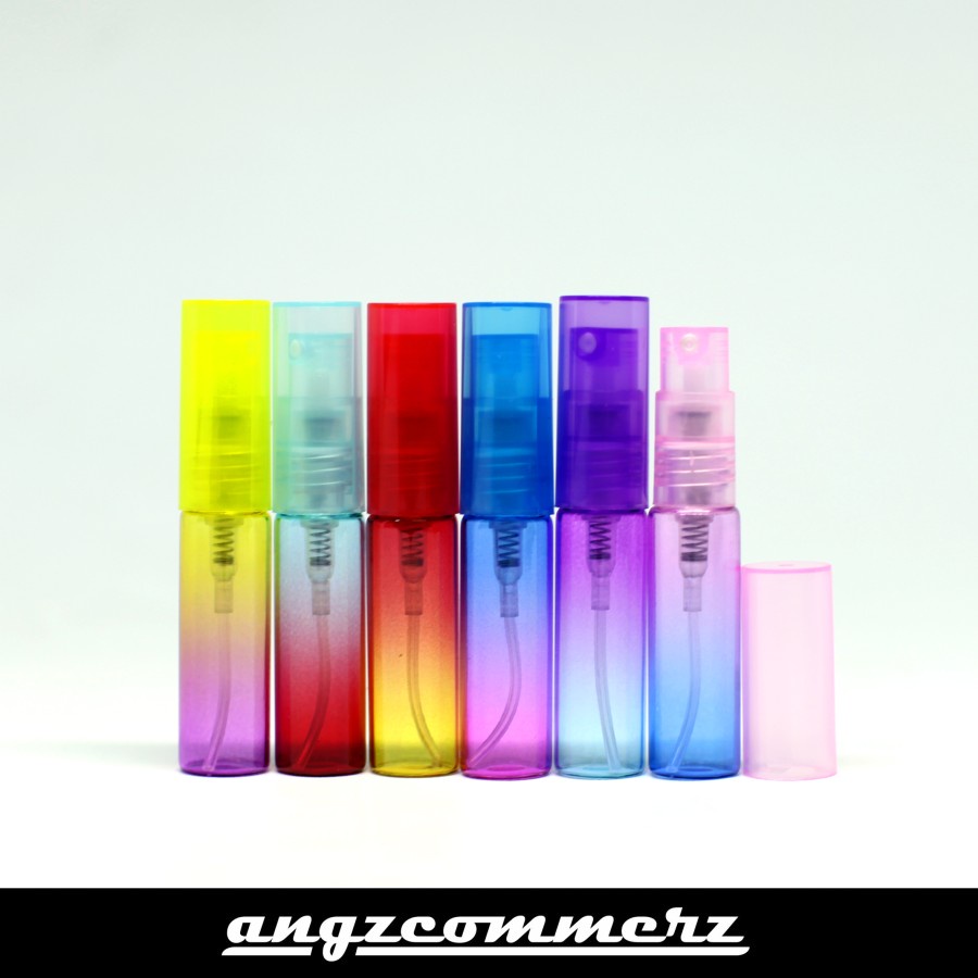 Jual Botol Parfum Kaca Semprot Perfume Spray Bottle Warna Gradasi ...