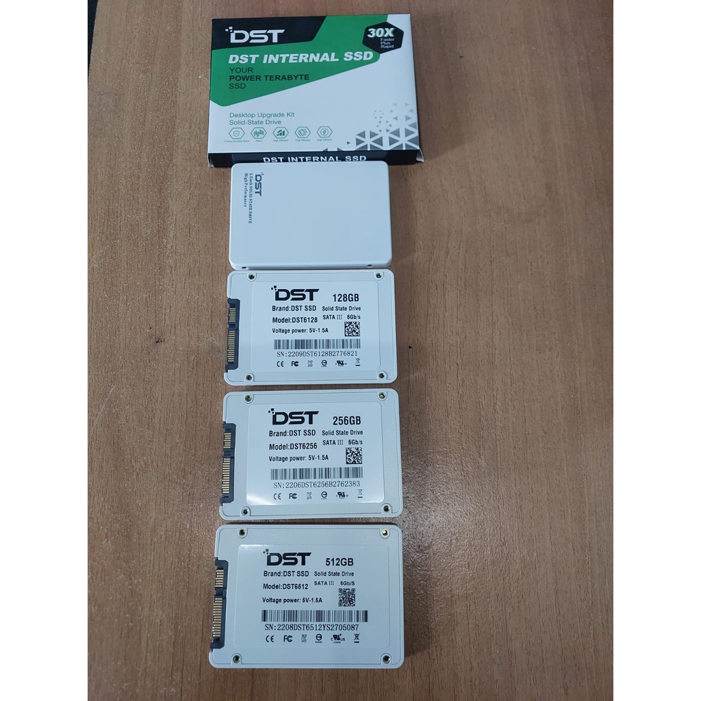 Jual SSD DST SATA 3 - SATA III 128GB - 256GB - 512GB GARANSI RESMI DST ...
