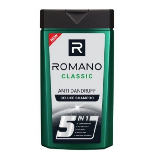 Jual ROMANO Force Anti Dandruff Shampoo 170ml & Romano sachet 12 pcs ...