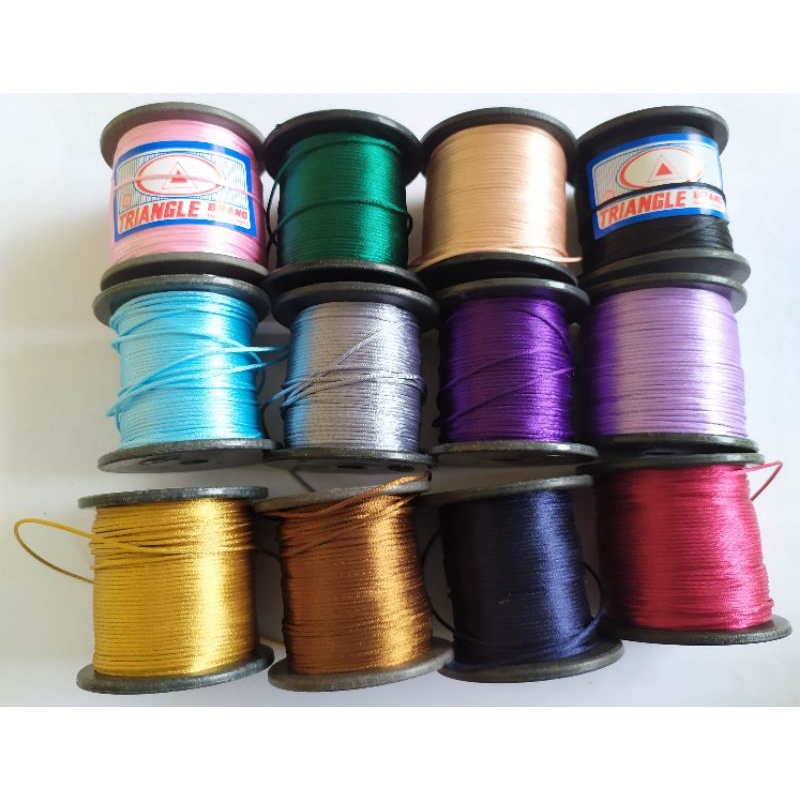 Jual TALI SATIN || TALI CINA 1MM PER 5 METER | Shopee Indonesia