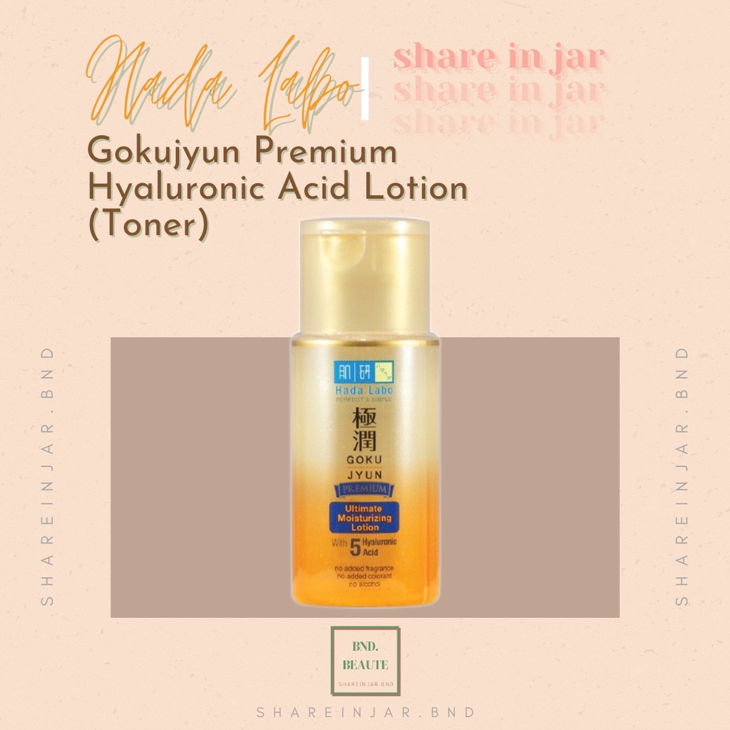 Jual SHARE IN JAR HADALABO Premium Share In Jar Hada Labo Gokujyun ...