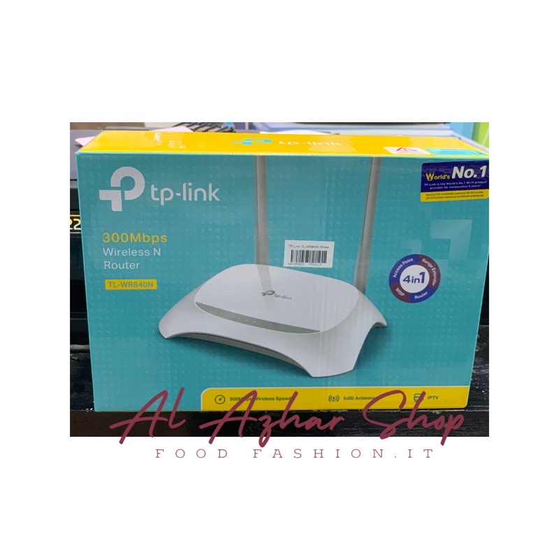 Jual TP LINK TL-WR840 300Mbps Wireless N Router | Shopee Indonesia