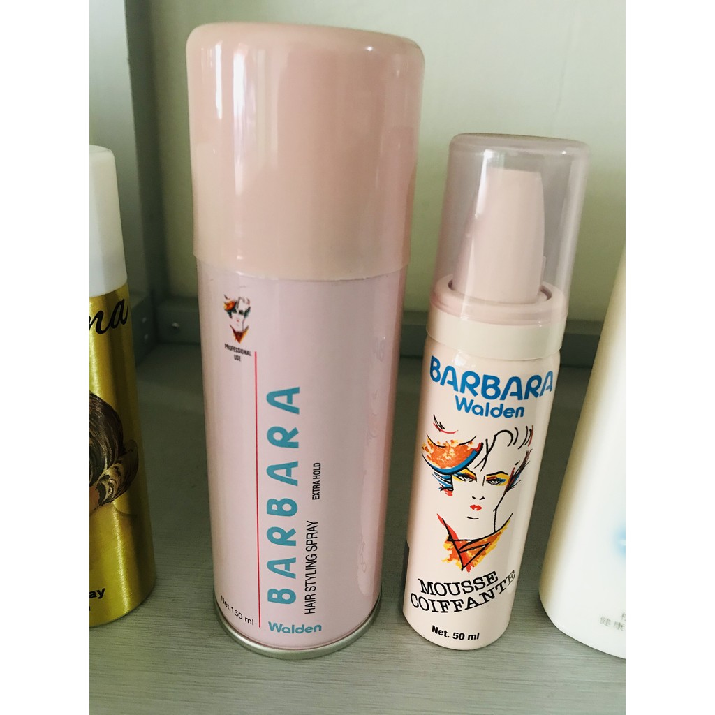 Jual Barbara Hair Spray 150 ml / Foam 50 ml | Shopee Indonesia