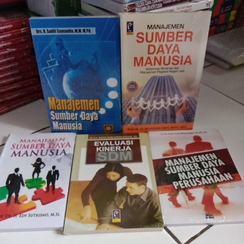 Jual Paket Lengkap Buku MSDM Manajemen Sumber Daya Manusia 2019 | Shopee Indonesia