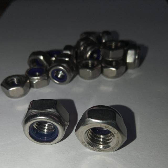 Jual Mur nylon M8 stainless 304 | Shopee Indonesia