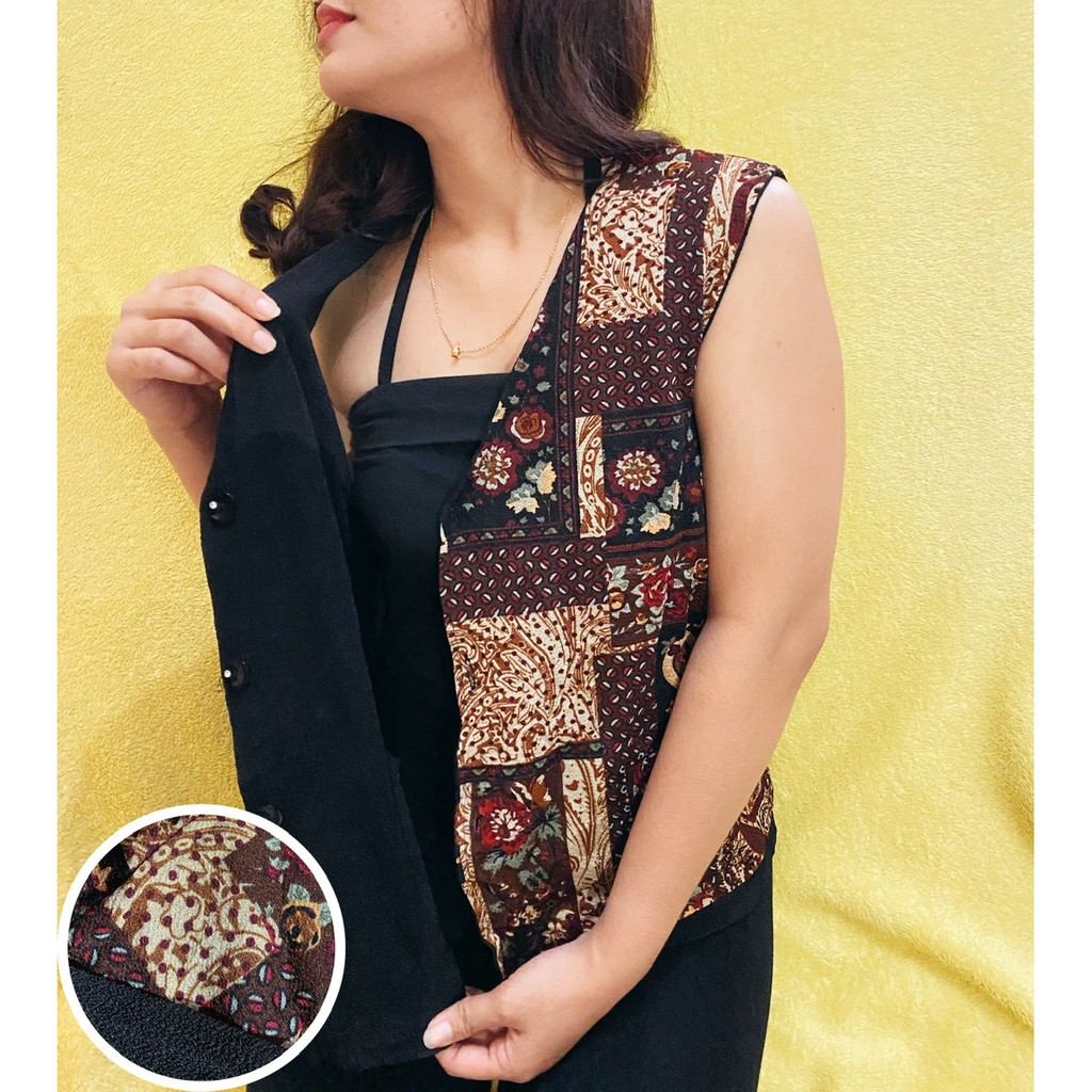 Jual Batik Vest | Shopee Indonesia