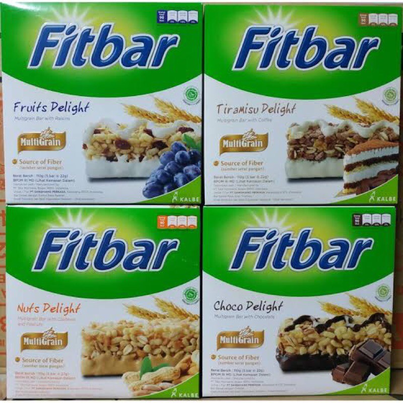 Jual Fitbar Multigrain Snacks (1 BOX ISI 12) | Shopee Indonesia