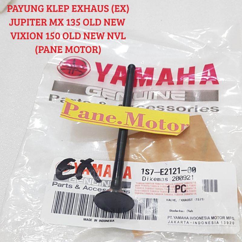 Jual PAYUNG KLEP BAGIAN EXHAUS EX JUPITER MX LAMA JUPITER MX NEW 135 VIXION OLD NEW NVL NVA ...
