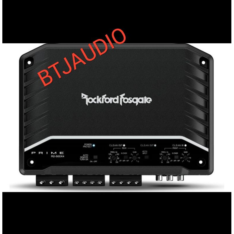 Jual POWER AMPLIFIER MOBIL 4 CHANNEL ROCKFORD FOSGATE R2-500X4 ...