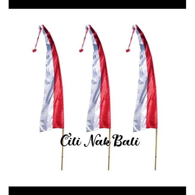 Jual Umbul Umbul Bendera Bali Merah Putih 5-7 Meter Lebar 60cm | Shopee Indonesia