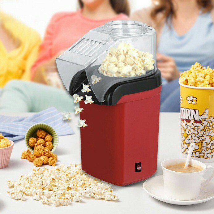 Jual Alat mesin pembuat Popcorn mini/ popcorn maker elektrik portable ...