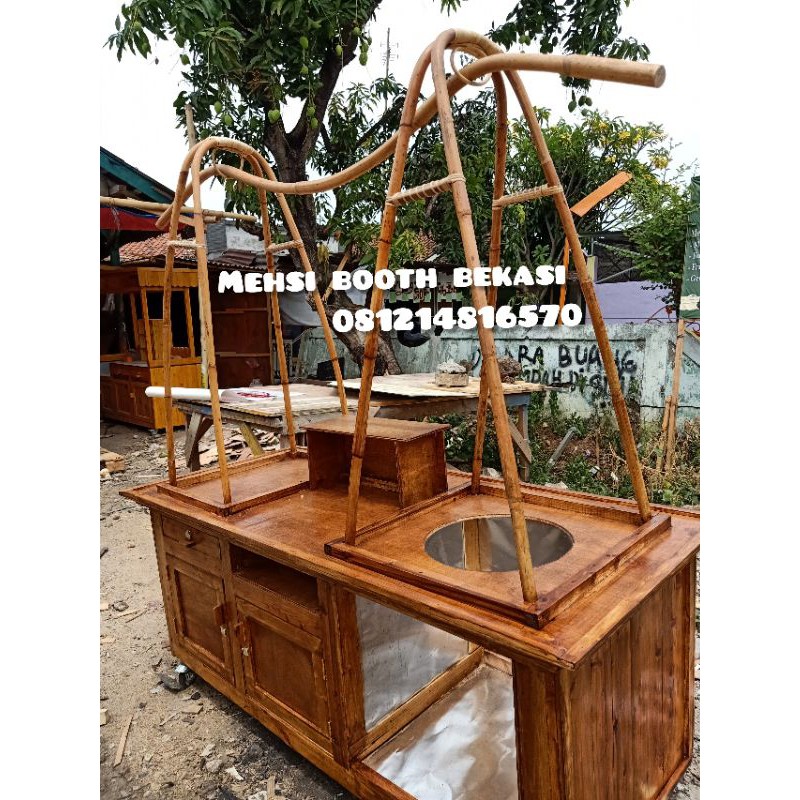 Jual Gerobak pikulan traditional, bisa soto daging, soto ayam, soto ...