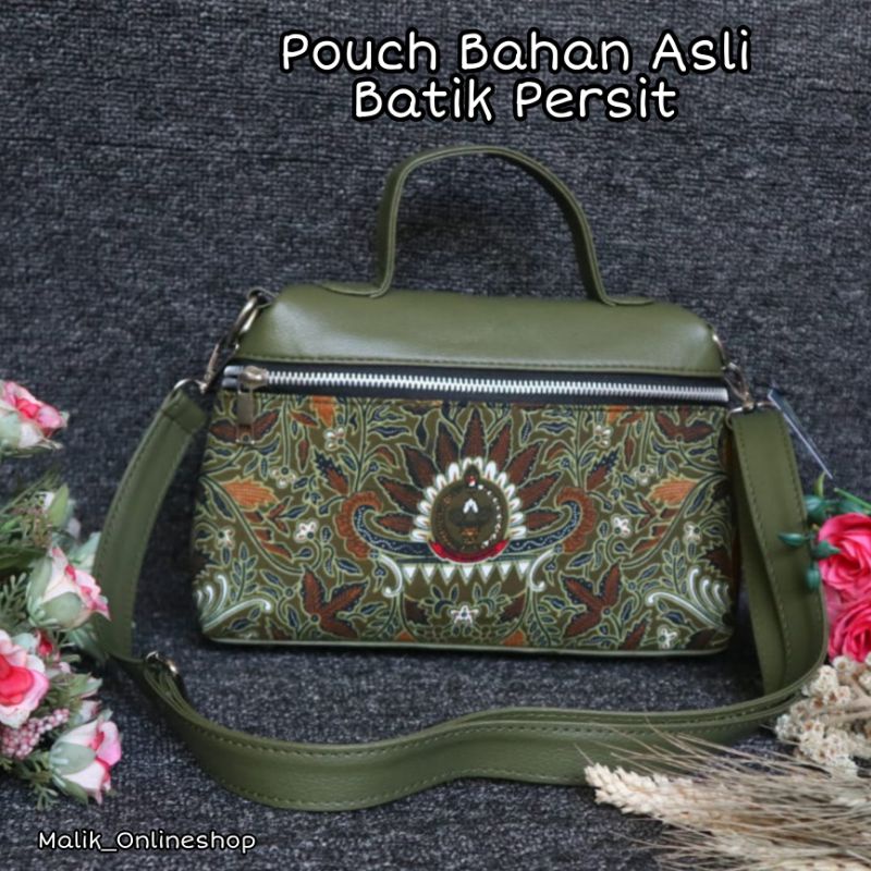 Jual Tas Batik Persit Cantik dengan tali panjang | Shopee Indonesia