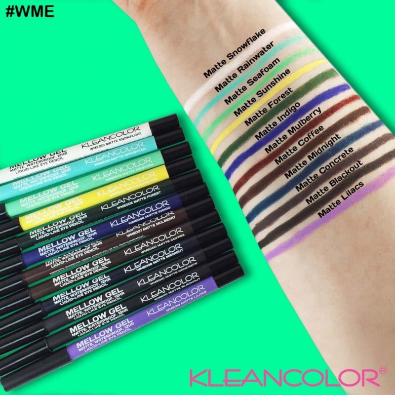 Jual KLEAN COLOR MELLOW GEL EYE PENCIL - MATTE | Shopee Indonesia