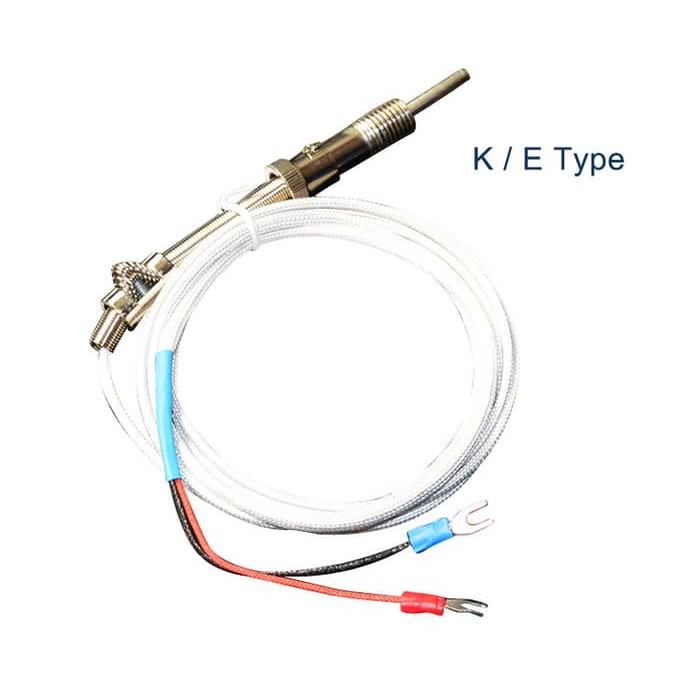 Jual THERMOCOUPLE TYPE K SENSOR 5MM PROBE LENGTH 1M CABLE | Shopee ...