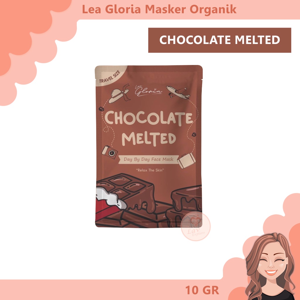 Jual LEA GLORIA Chocolate Melted Travel Size Masker Organik Wajah ...