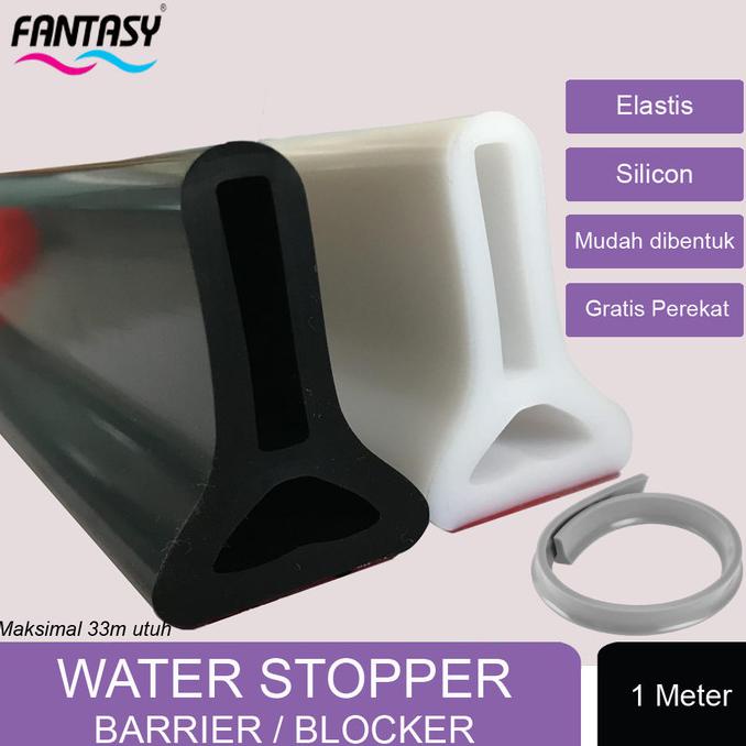 Jual Water Stopper Bathroom Kamar Mandi Wastafel Karet Flexibel Penahan ...