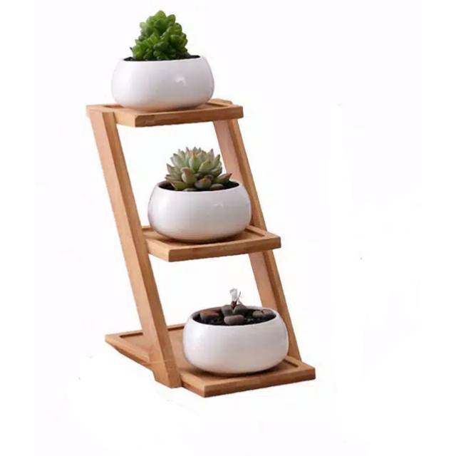 Jual Rak bunga model tingkat 3 sap / tempat bunga | Shopee Indonesia