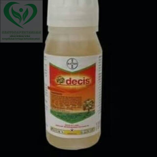 Jual insektisida deltamethrin DECIS 25EC 250ml dari BAYER | Shopee ...