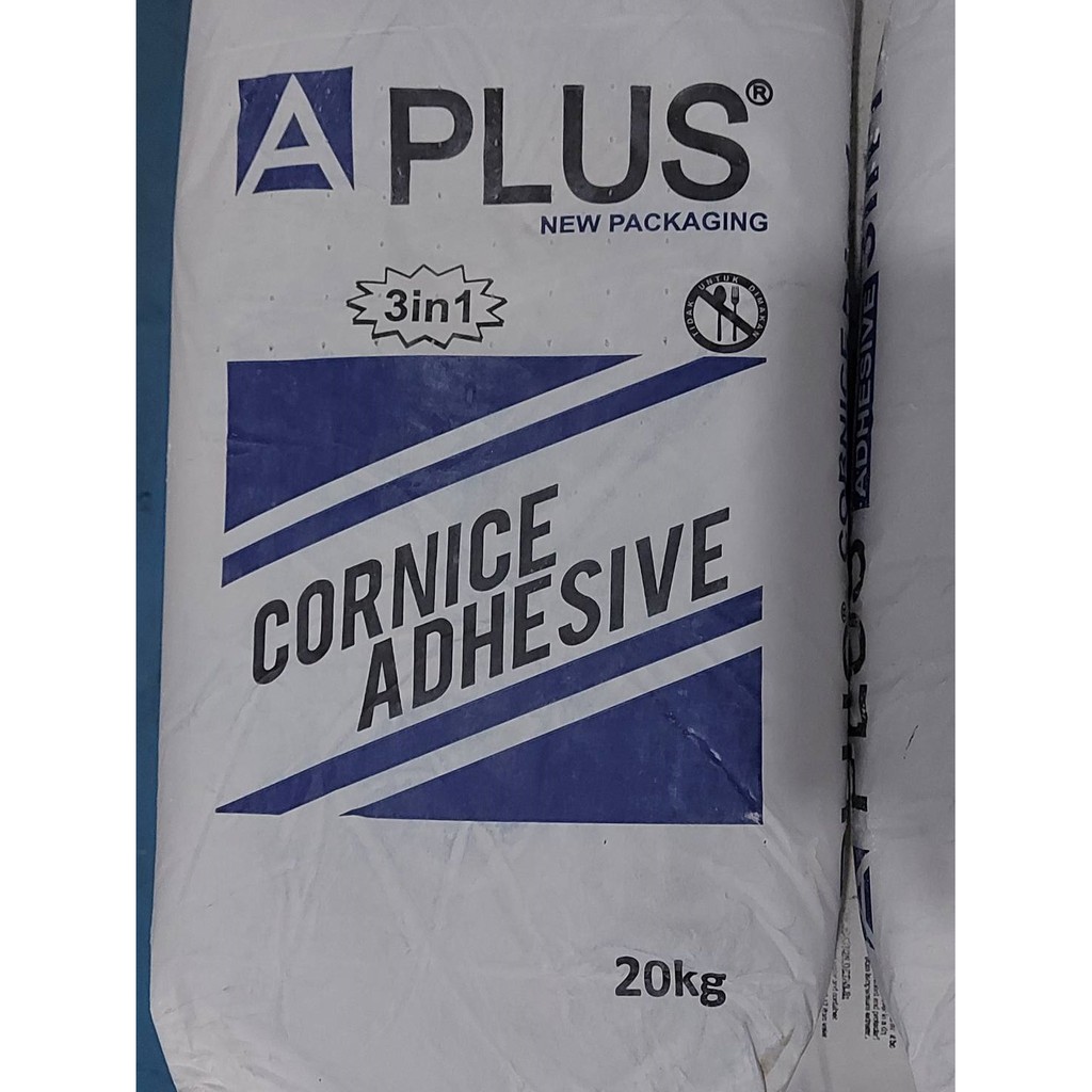 Jual Kompon Gypsum Aplus cornice/Kompon Gipsum Aplus | Shopee Indonesia