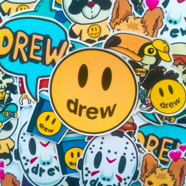 Jual Drew House Waterproof Sticker Pack include 12 pcs Aesthetic Korean ...